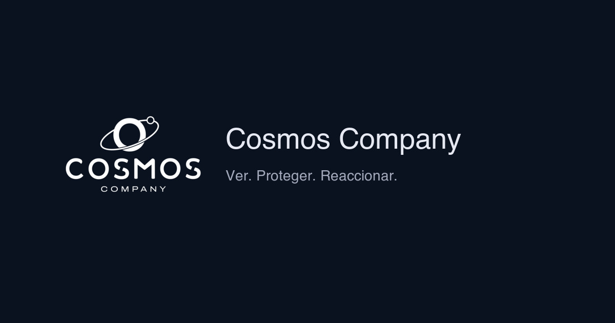 Cosmos Company | Control, automatización, redes y sistemas digitales